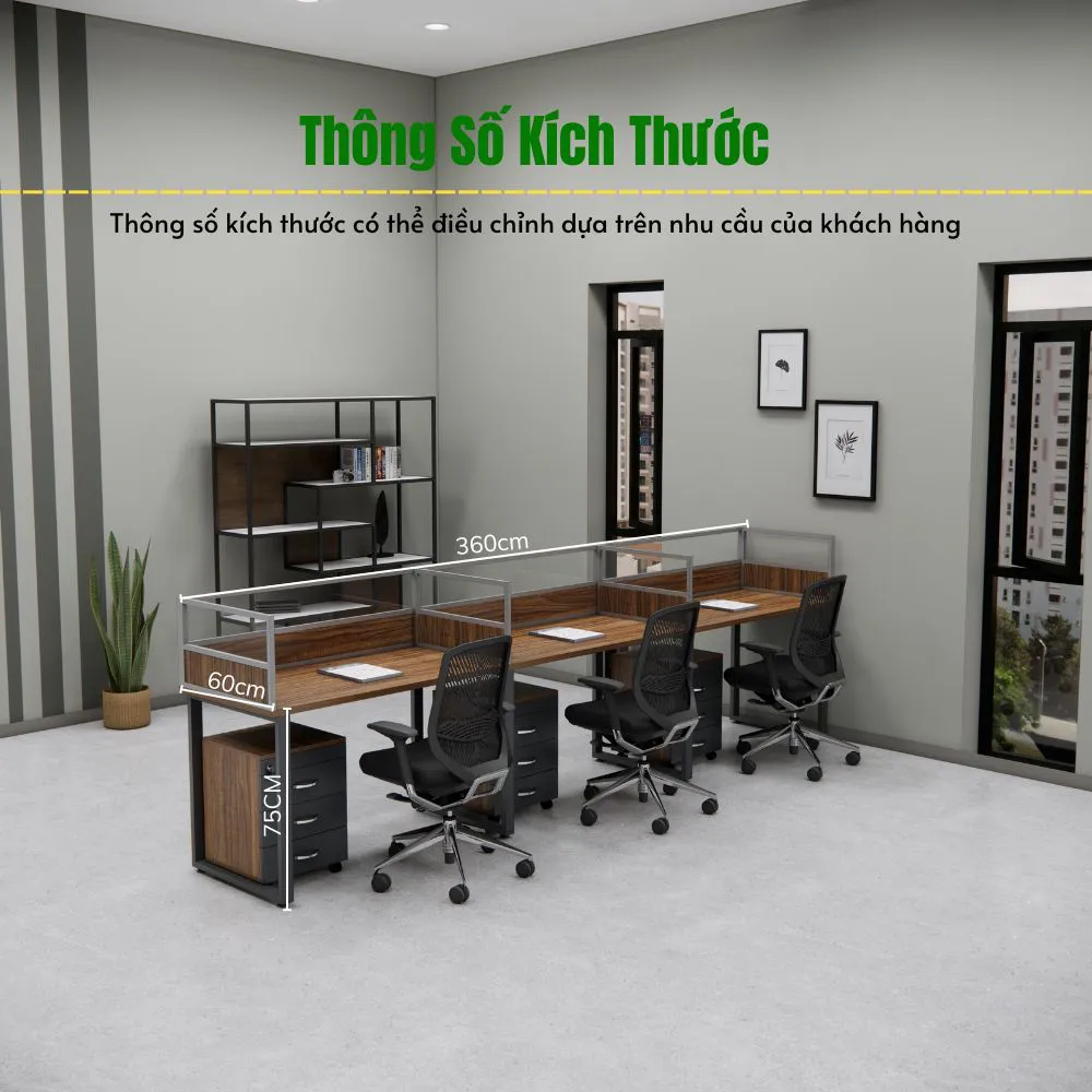 Module bàn làm việc MD06 – Nội Thất MIKI